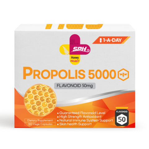 SPH Propolis 5000 Flavonoid 50 180 Capsules - NaturalNZ